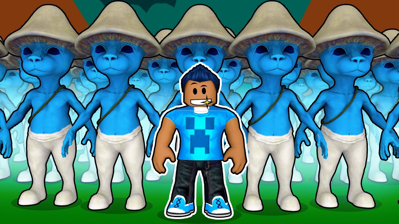 Criei um MEGA Exército de SMURF CATS - YouTube