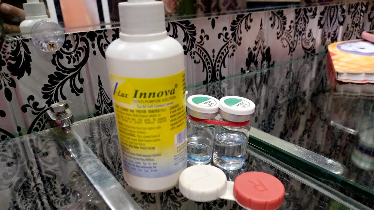 How to apply contact lenses / lense application for Beginners... - YouTube