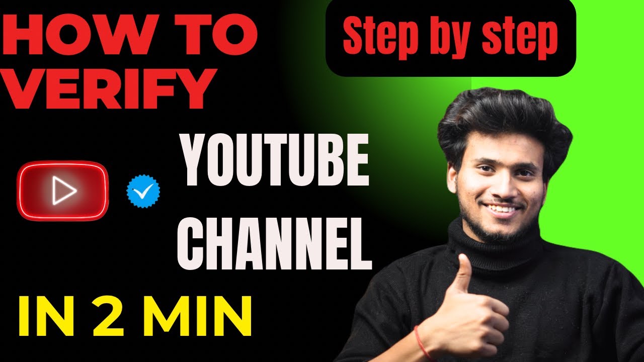 How To Verify Your YouTube Channel on Mobile (2024) - YouTube