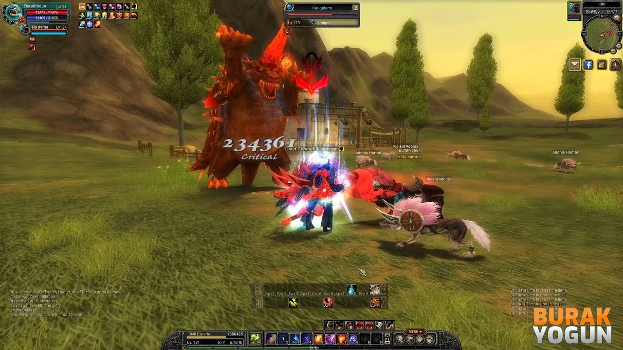 Silkroad Online - Karkadann Unique - YouTube