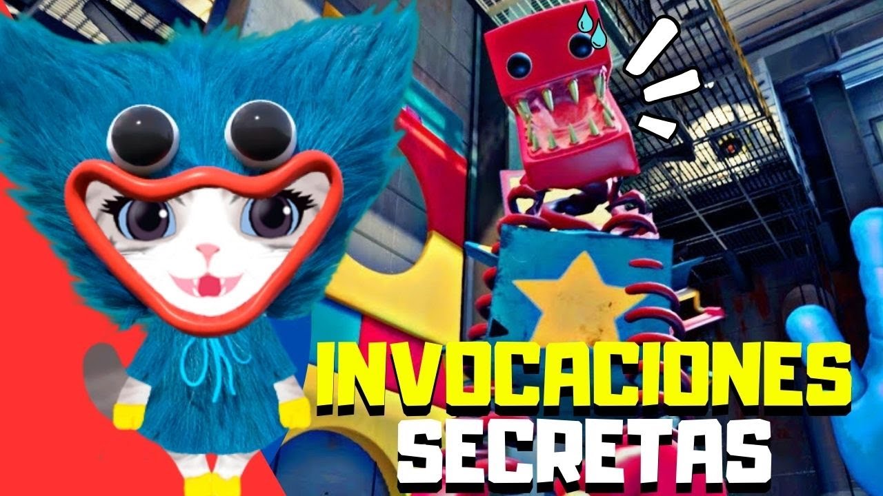 LAS INVOCACIONES SECRETAS DE POPPY PLAYTIME CAPITULO 1 Y 2 | BOXY BOO ...