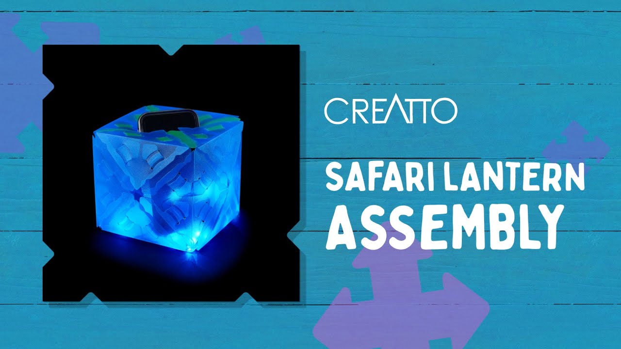 Creatto - Safari Lantern Assembly - YouTube