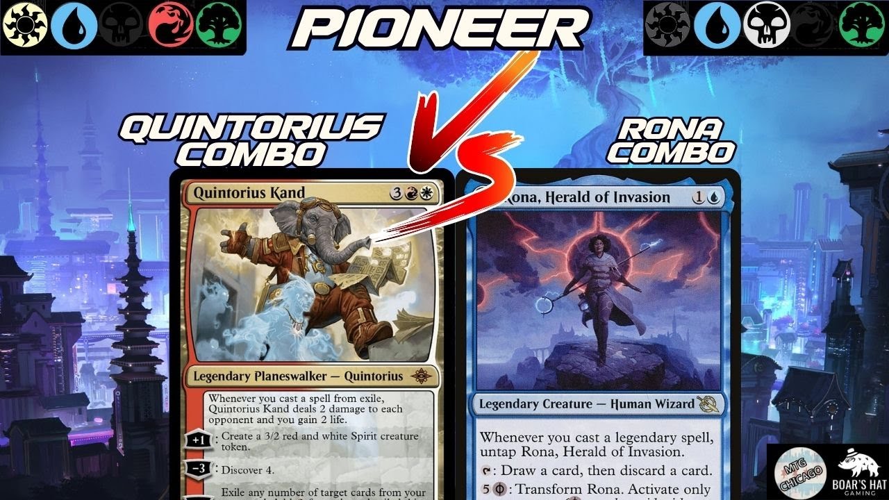 Quintorius Combo VS Rona Combo [MTG Pioneer] - YouTube