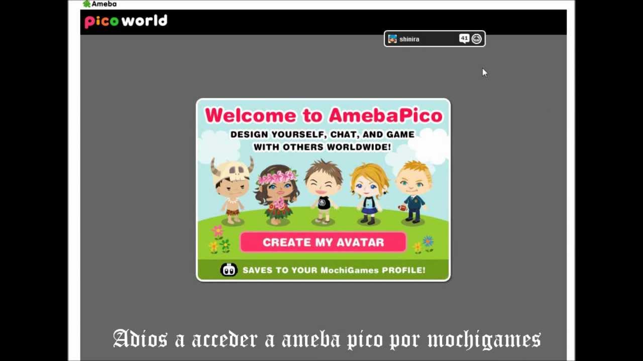 Ameba pico se despide de mochigames - YouTube