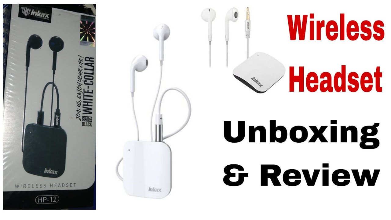 inkax wireless headset । Unboxing and review। stranger sharma - YouTube