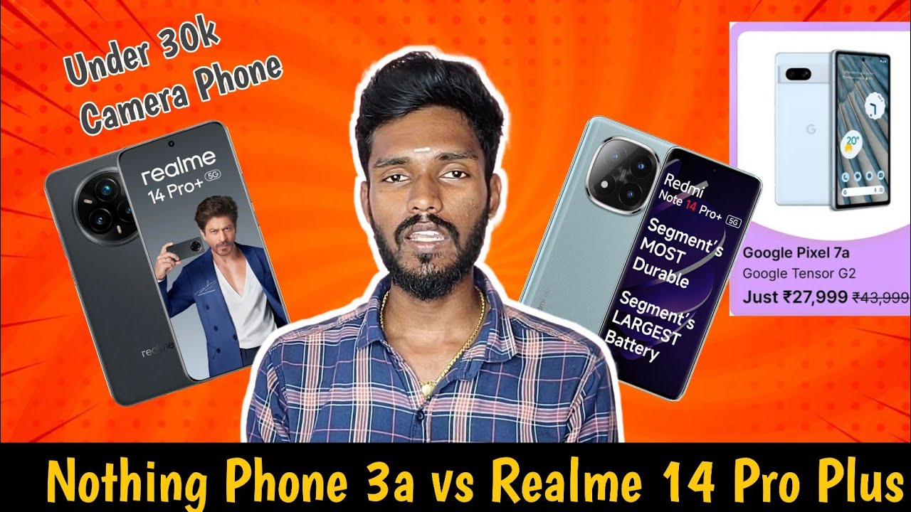 Realme GT 6 vs Pixel 8a vs OnePlus 12R Best Camera 📸 Phone - Samsung ...