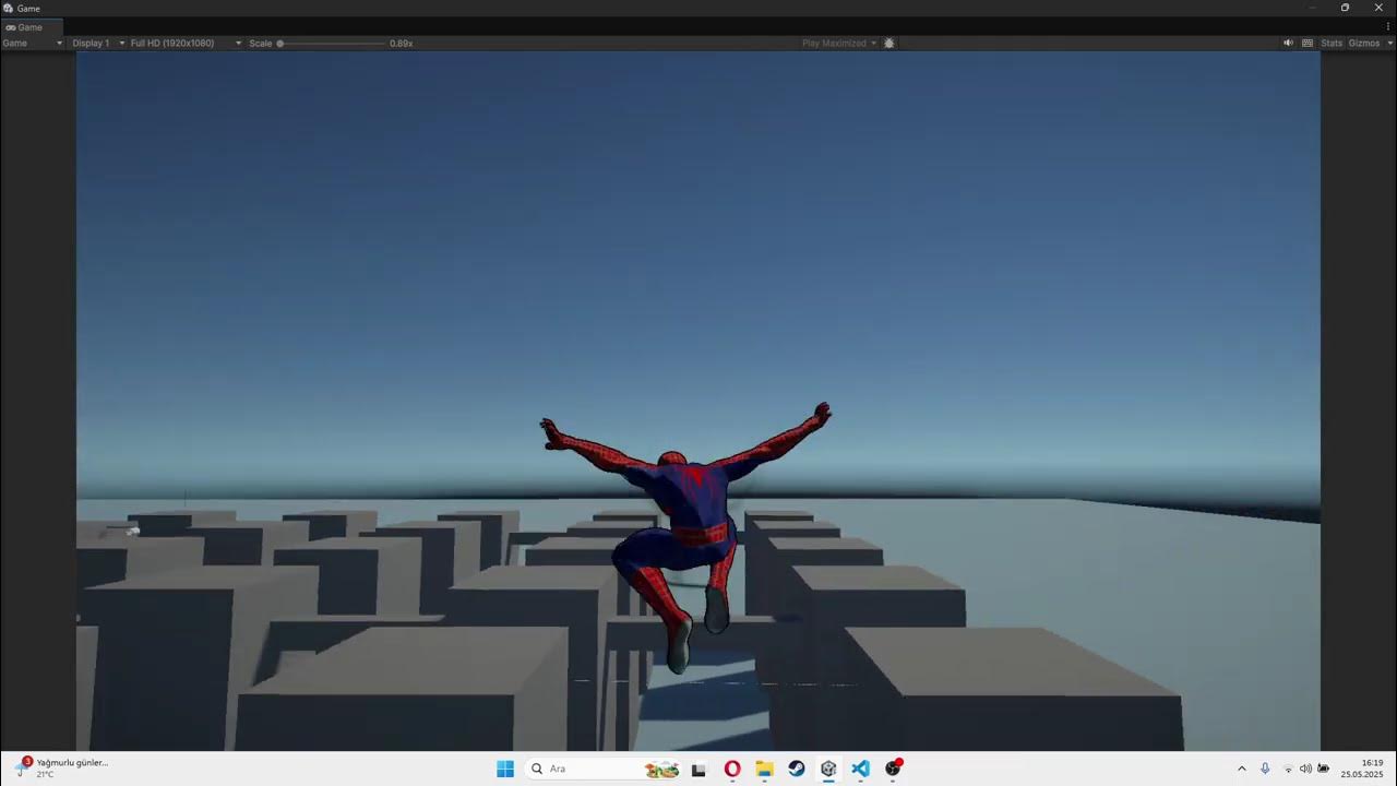 Spider-man in Unity - YouTube