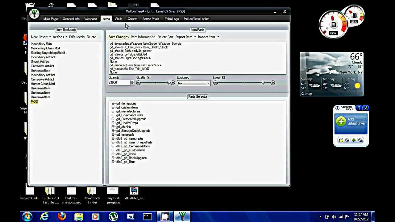 Borderlands modding ps3 - YouTube