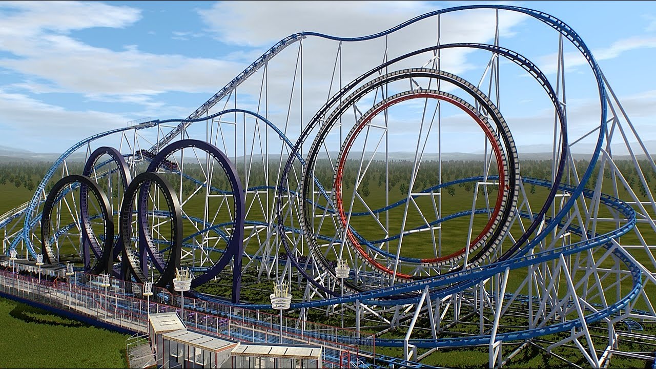 Custom 6 Loop Transportable Schwarzkopf - Preview POV - Nolimits 2 ...