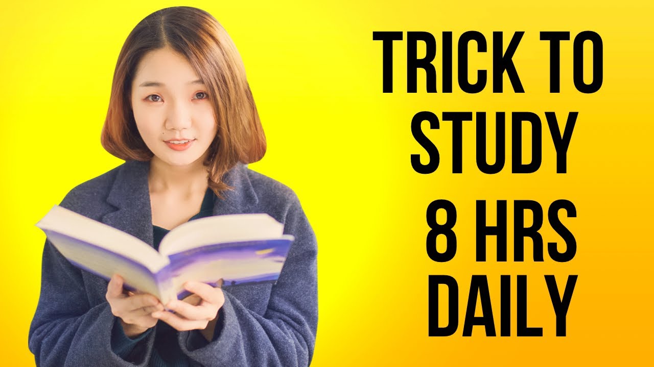 How to study for long hours with focus and concentration - YouTube