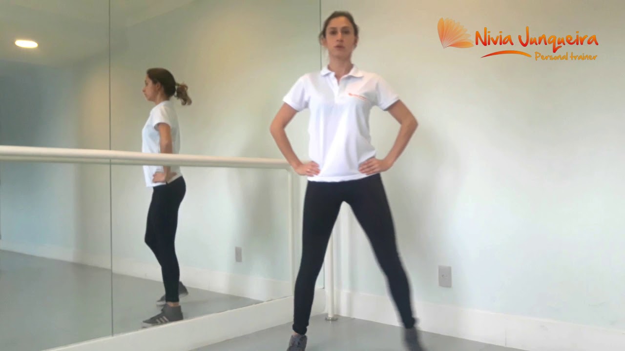 Passada Lateral com Flexão de Joelho - YouTube