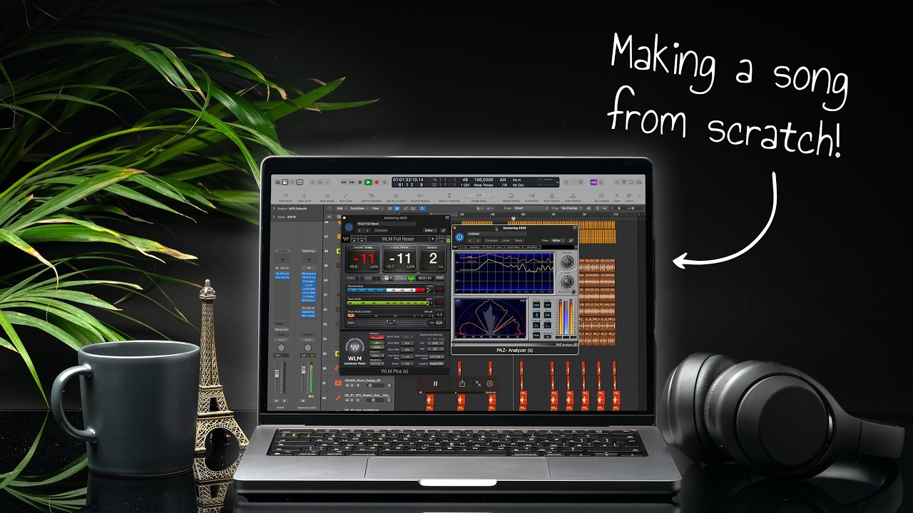 Making a Song FROM SCRATCH in Logic Pro X - YouTube