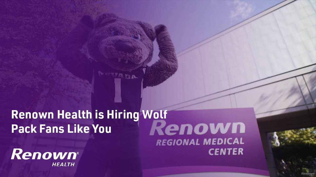 Renown Health is Hiring Wolf Pack Fans Like You! - YouTube