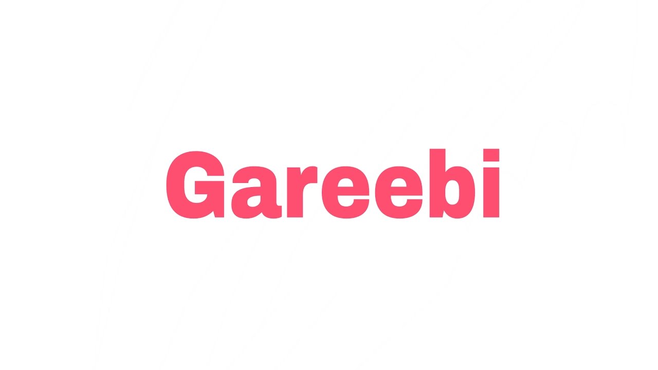 Gareebi || The Reality - YouTube