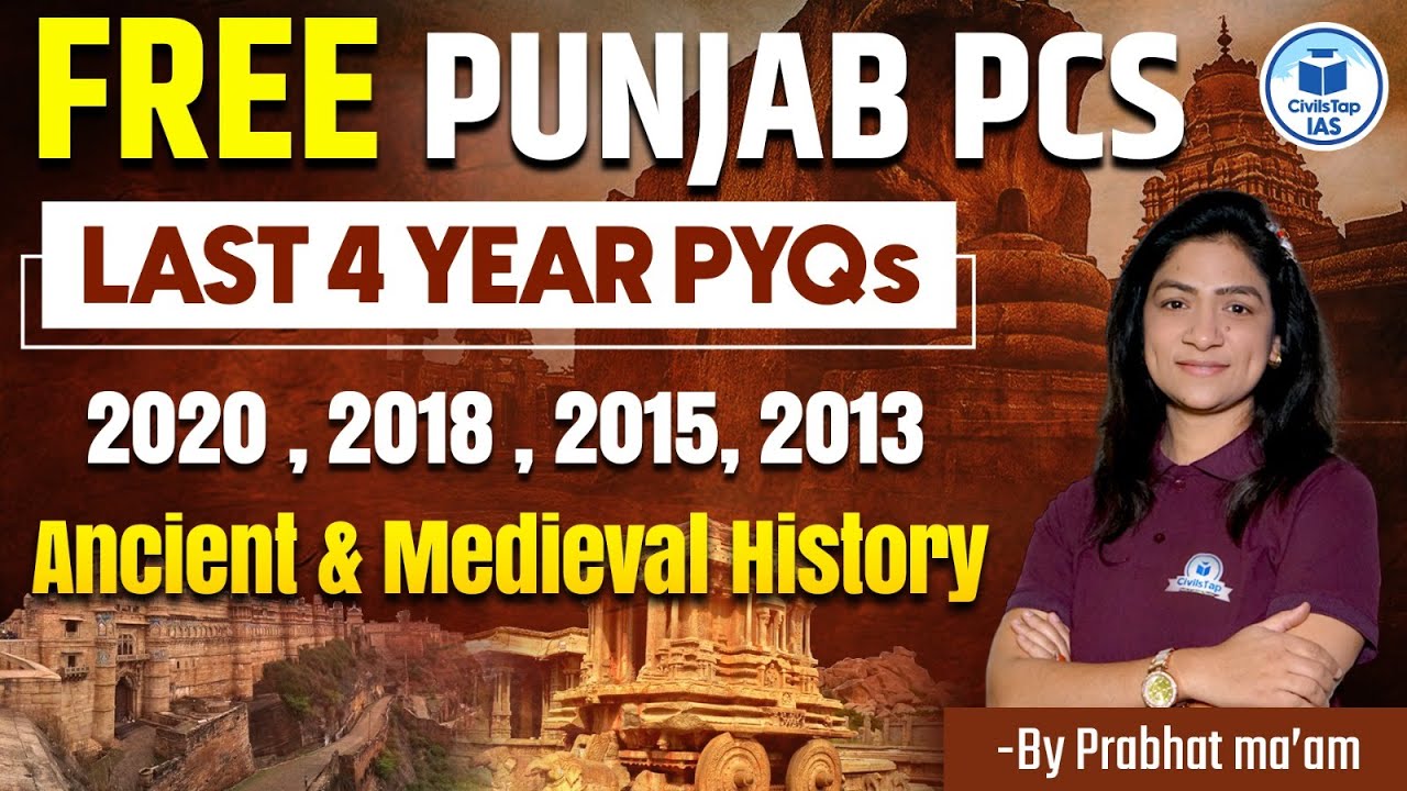 Punjab PCS Prelims | Last 4 Years PYQs | 2020, 2018, 2015, 2013 ...