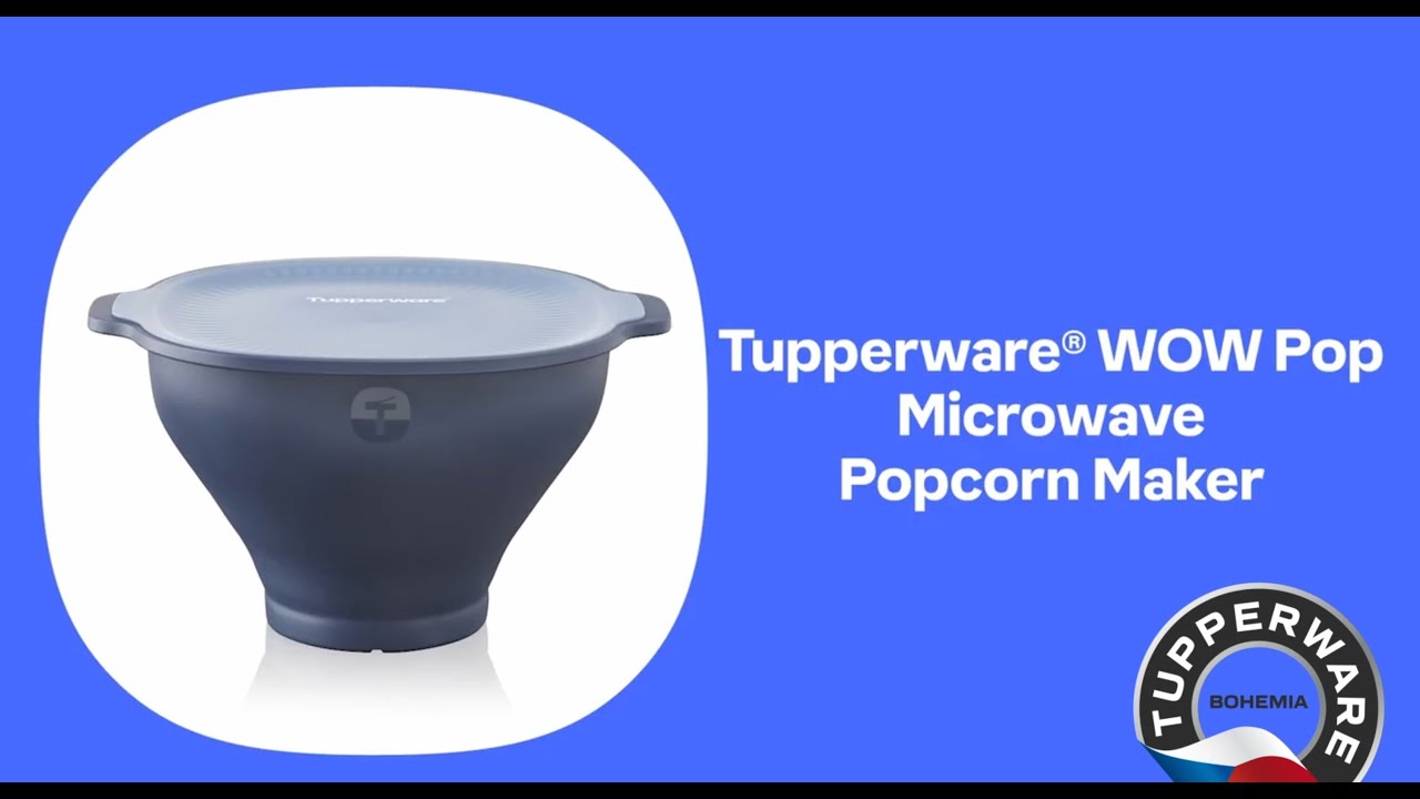 Tupperware Popcorn maker (Popkornovač) - YouTube