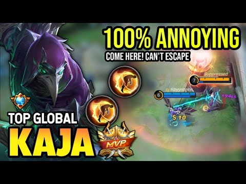 KAJA BEST BUILD 2023 | TOP GLOBAL KAJA GAMEPLAY | MOBILE LEGENDS - YouTube