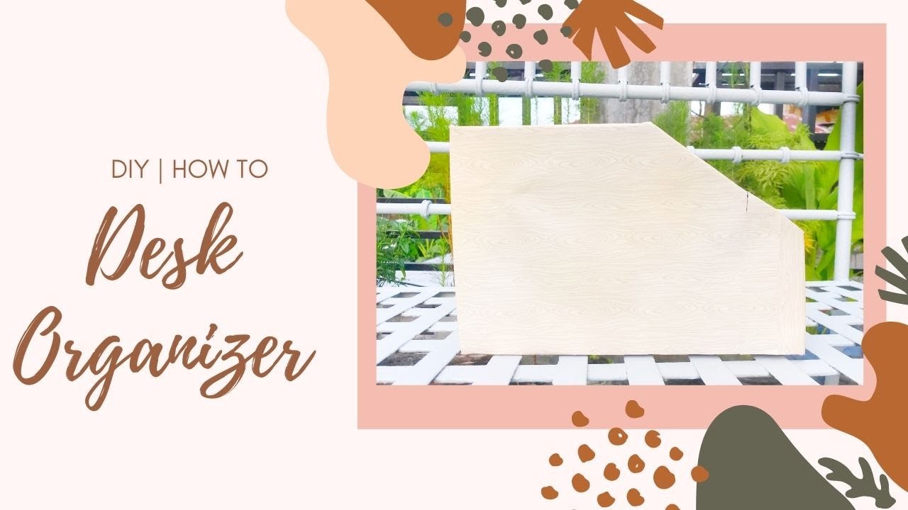 DIY Table Organizer - YouTube