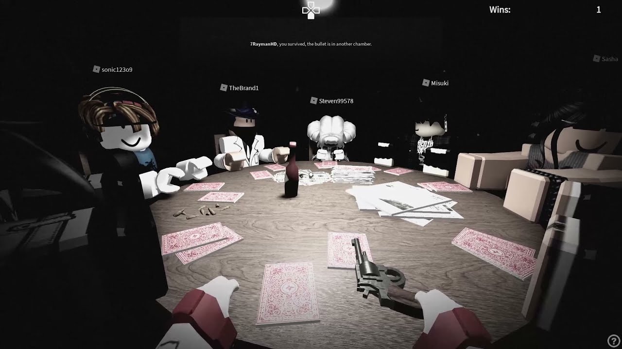 Roblox Russian Roulette - YouTube