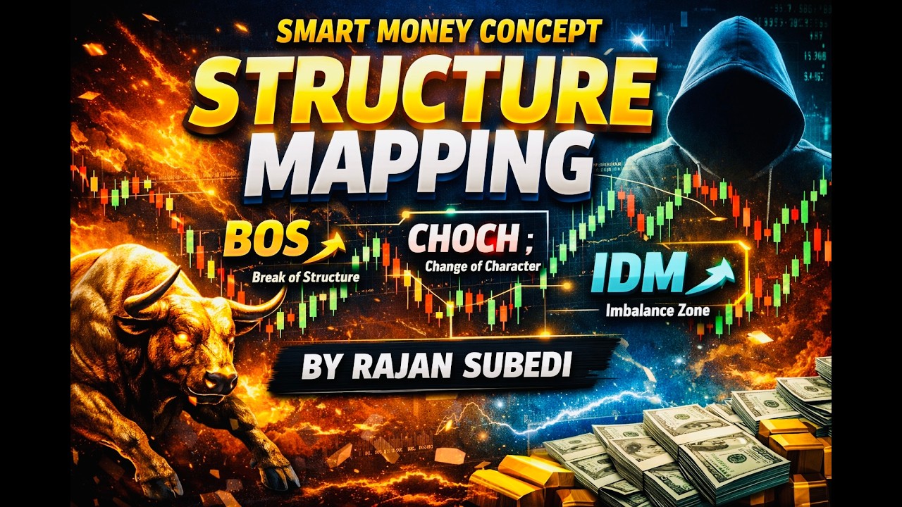 Smart money concept STRUCTURE MAPPING BOS,CHOCH,IDM BY RAJAN SUBEDI ...