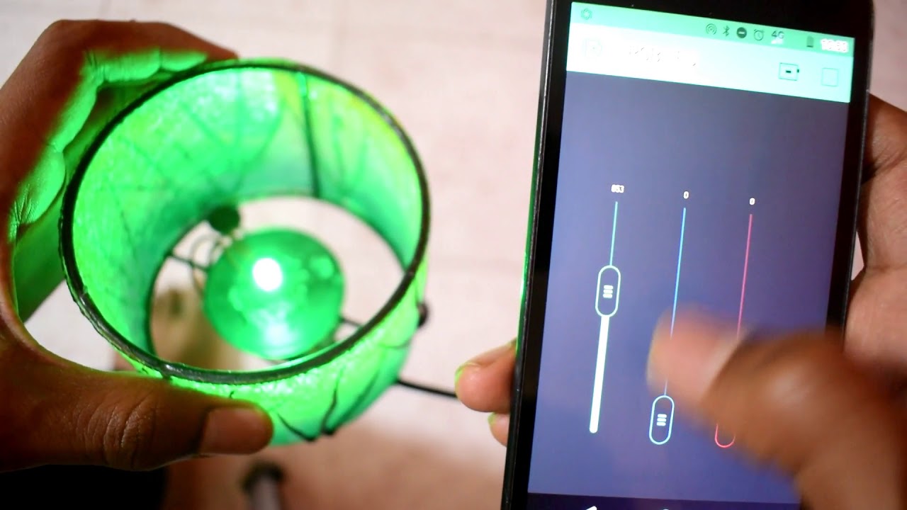 Smart Light IoT project : Colourful LED for home decor - YouTube