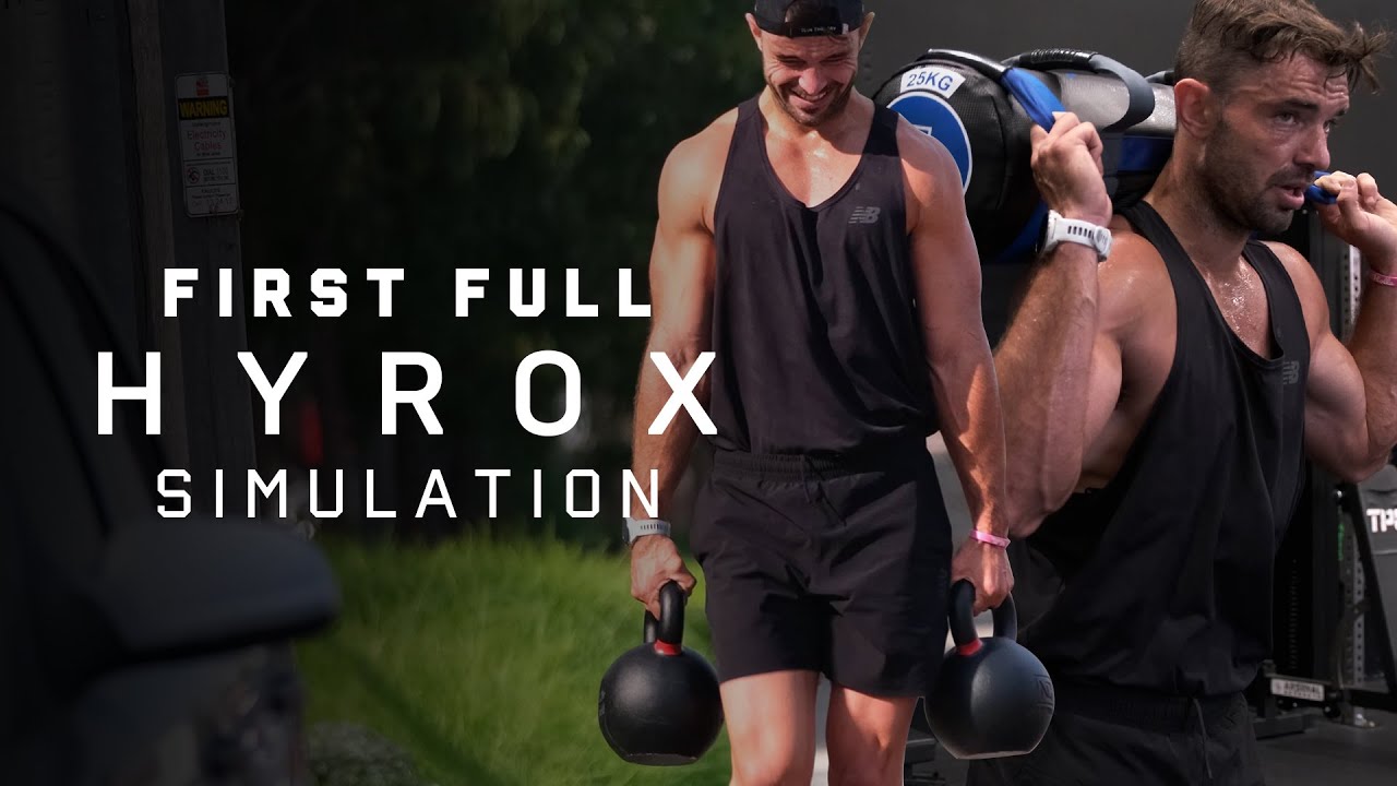 MY FIRST FULL HYROX SIMULATION 🏆 // HYROX TRAINING PREP EP. 3 - YouTube