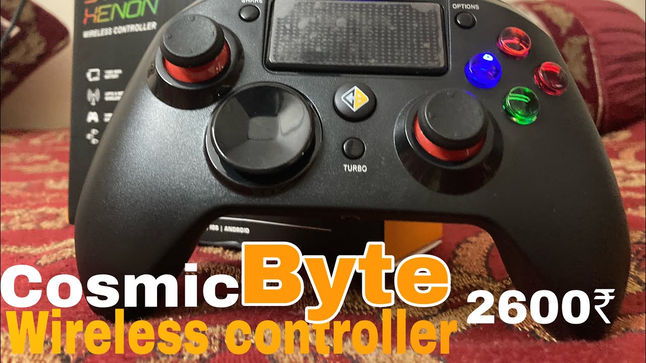 cosmic byte stratos xenon|| all in-one controller unboxing & full ...