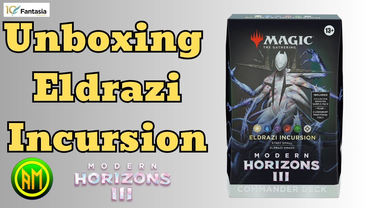 Unboxing Eldrazi Incursion ️ Commander Modern Horizons 3 [MTG ITALIA🇮🇹 ...