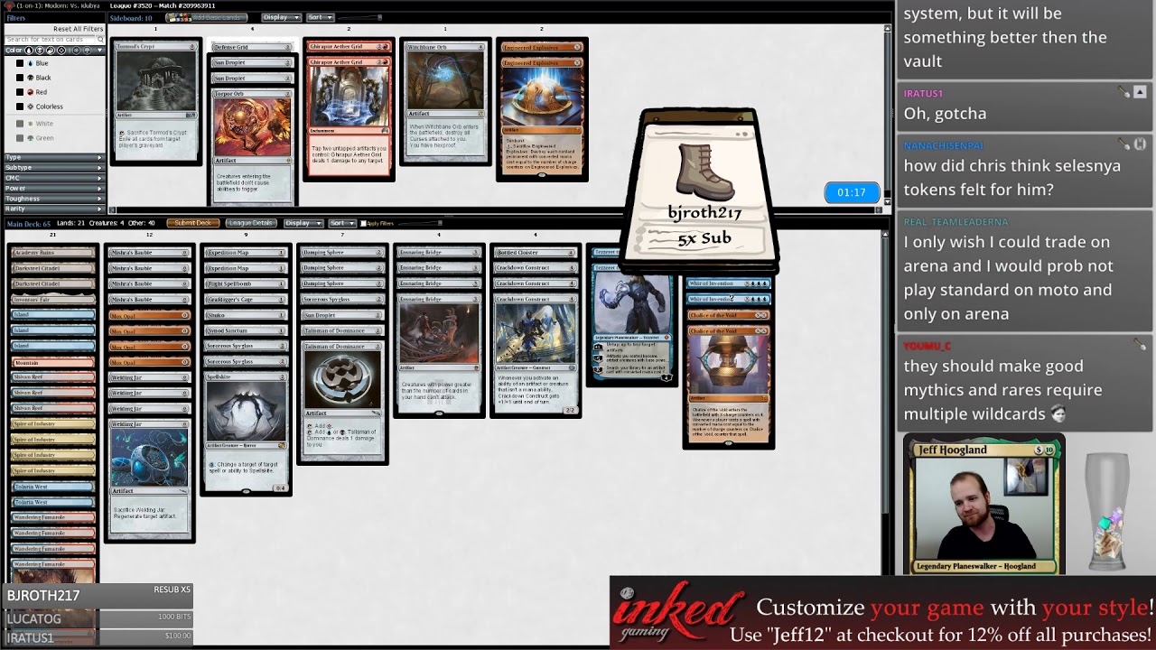 Crackdown Construct Combo - Modern - October 8th, 2018 - YouTube