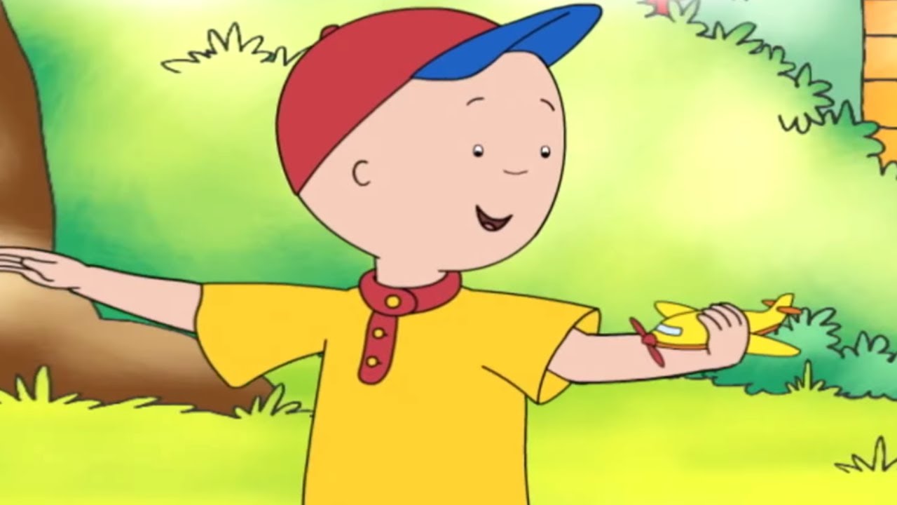 Caillou's Airplane | Caillou Cartoon - YouTube