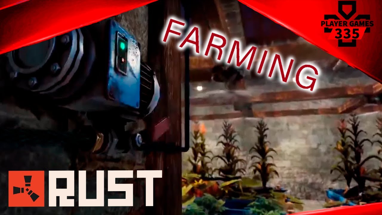 JOGO RUST #RUST - #FARMING - NOVO SISTEMA DO RUST - IRRIGAÇÃO ...