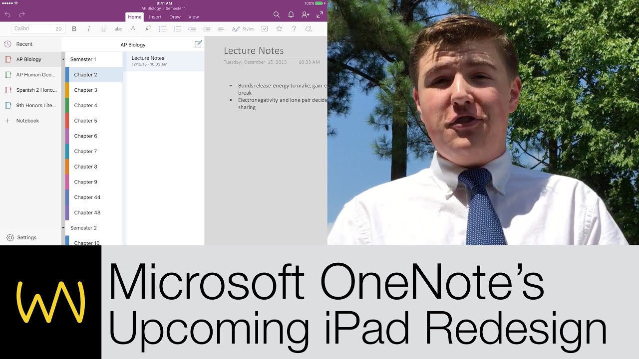 Microsoft OneNote's Upcoming iPad Redesign - YouTube