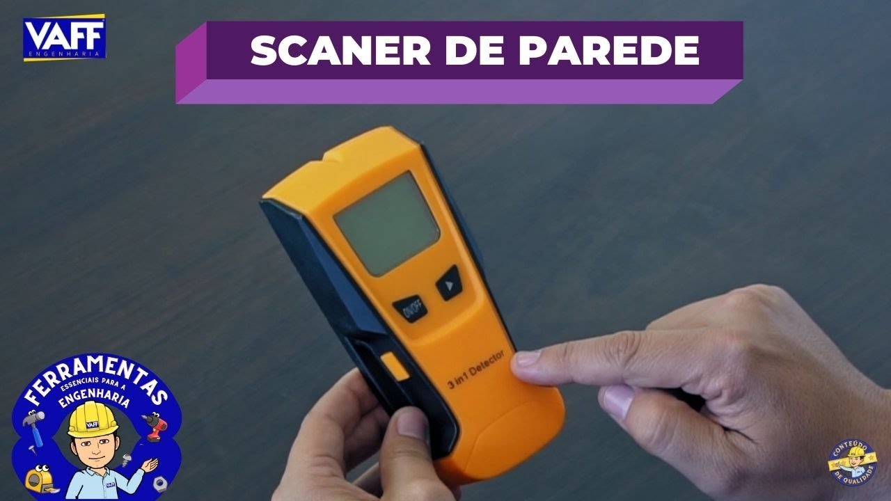 Scanner de Parede: Como utilizar - Ferramentas essenciais da Engenharia ...