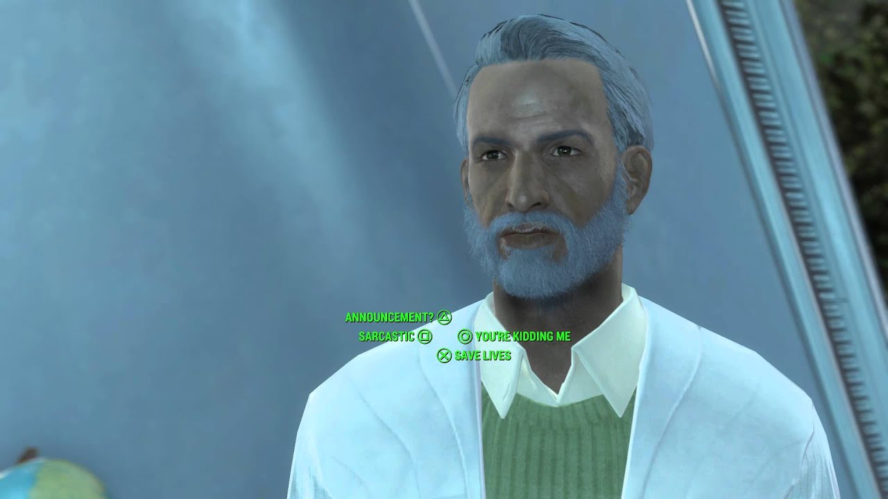 Fallout 4 - Powering Up: Father (Shaun) Dialogue "Announce Our Presence ...