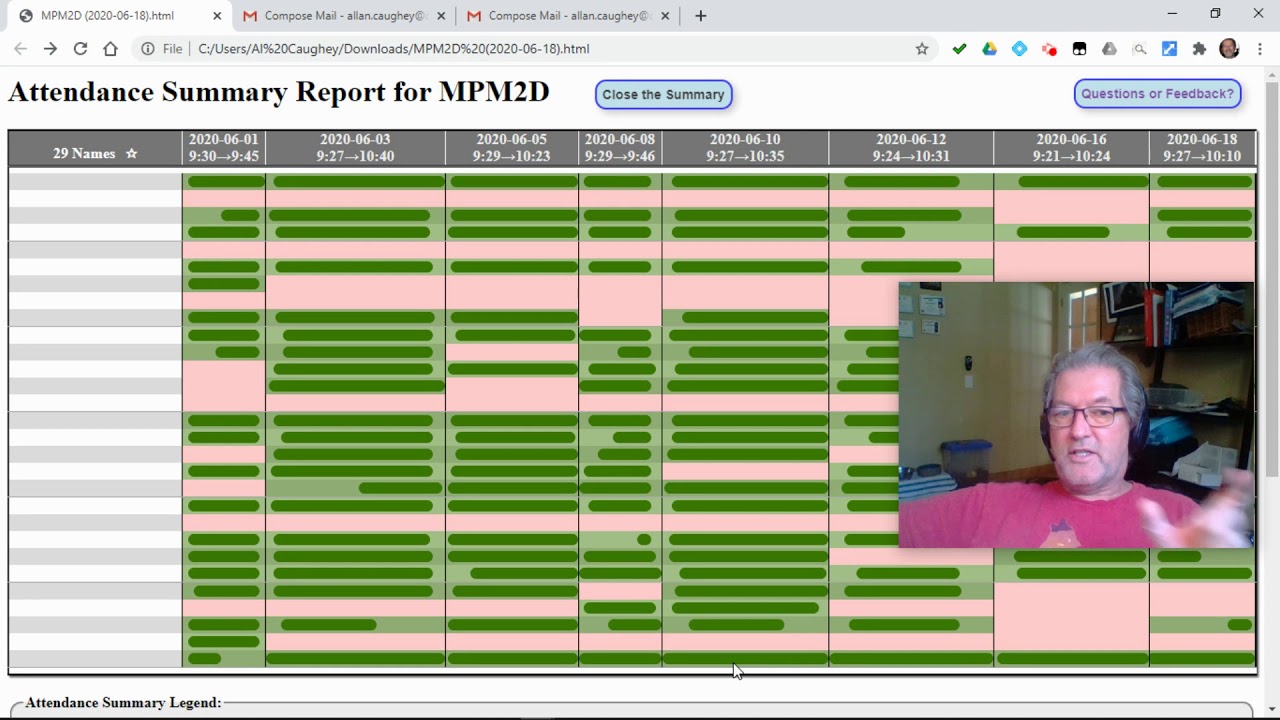 GMA - Summarizing your Attendance Reports - YouTube