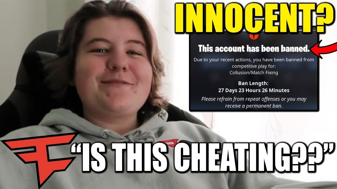 FaZe Clan & Dubs CLAIM INNOCENCE! Epic CONFIRMS 30 Day BAN! Did Dubs ...