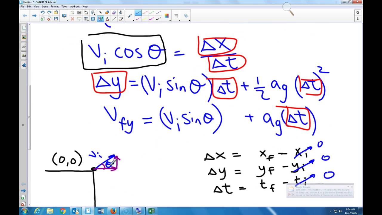 Projectile Motion In Excel YouTube projectile-motion-in-excel-youtube