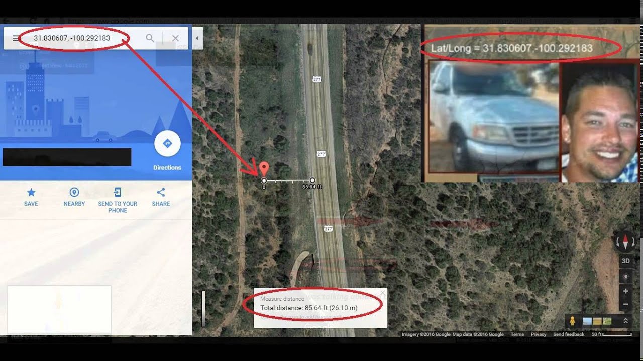 View of Location/Terrain where Brandon Lawson Disappeared - YouTube
