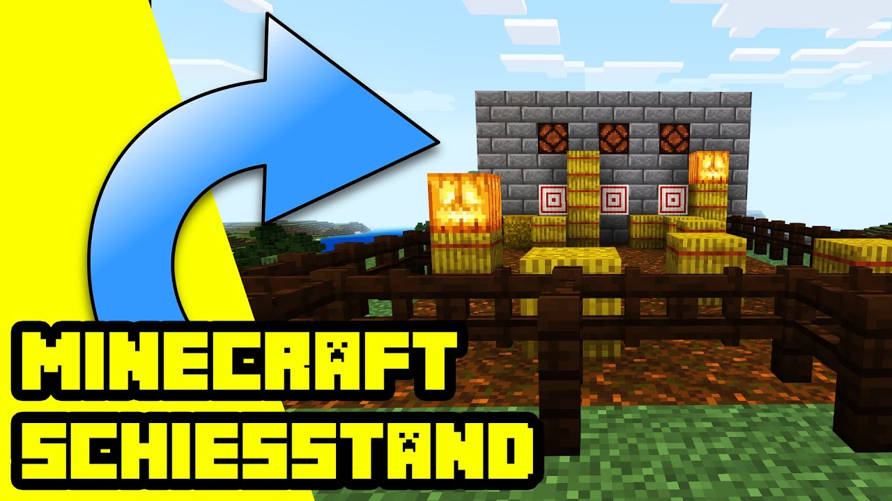 wie baut man einen Schießstand in Minecraft - YouTube