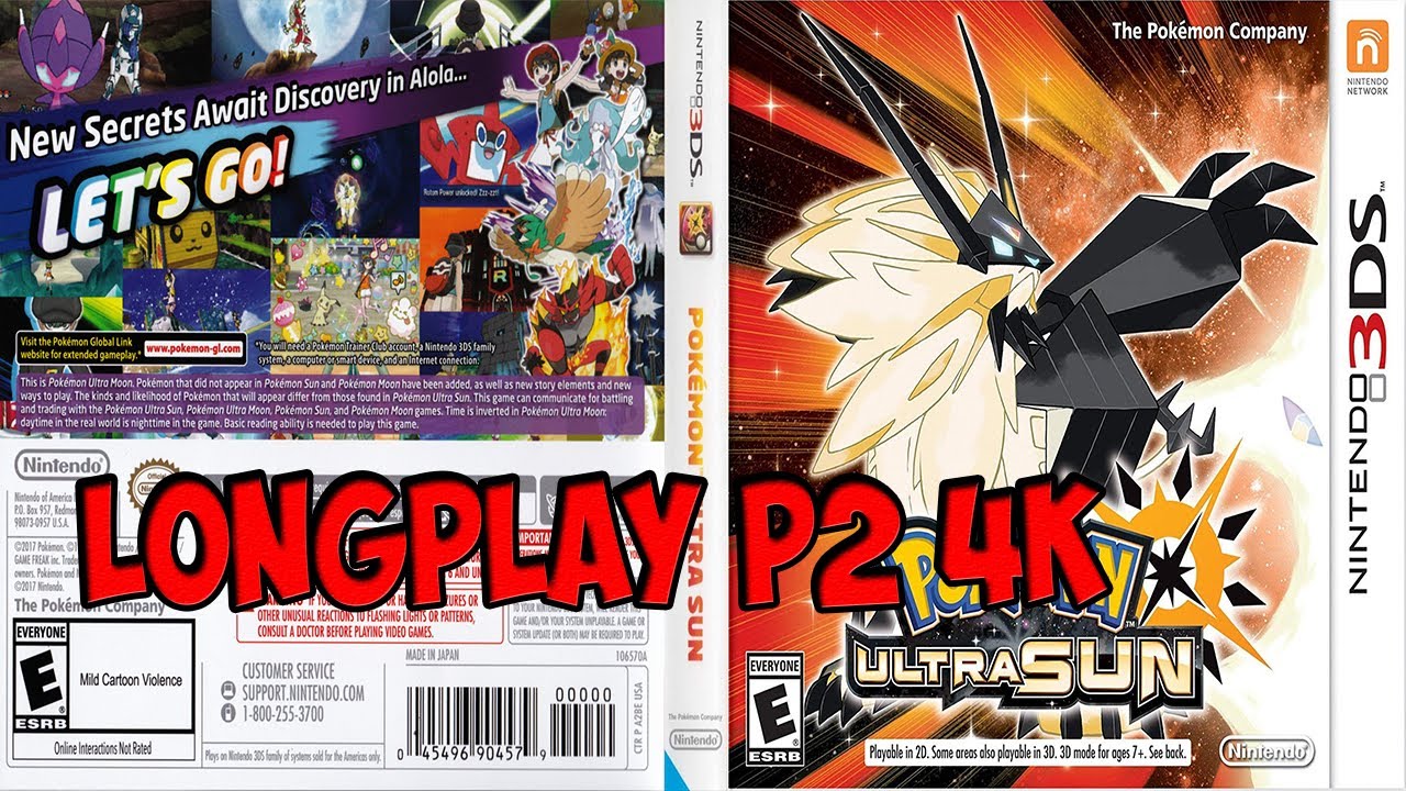 pokemon ultra sun 4k citra emulator longplay part 2 - YouTube