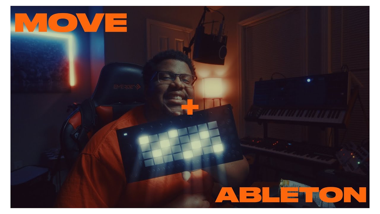 making an entire song with ableton move & live 12 | ableton move - YouTube