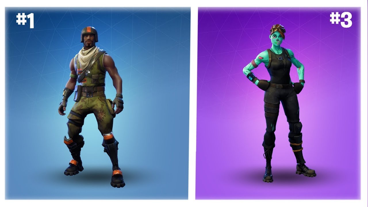Τα πιο σπάνια skins στο fortnite - YouTube
