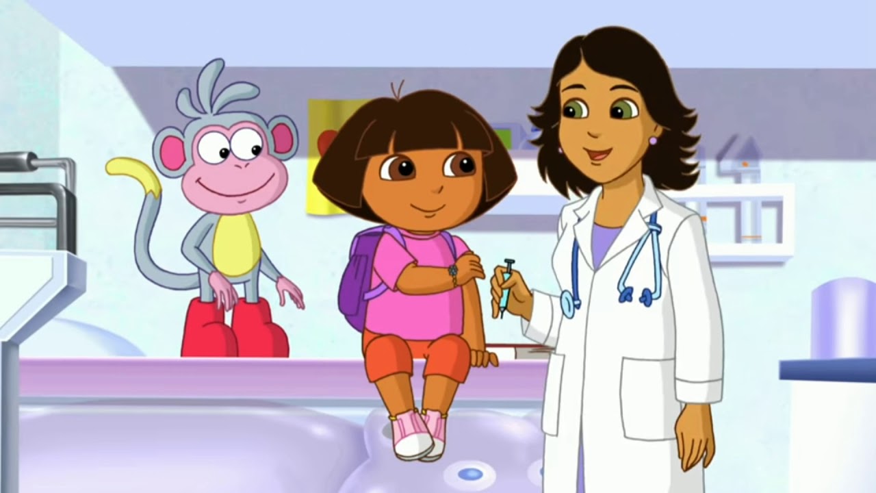 Dora And Books Dora The Explorer Doctors i Nicholas - YouTube