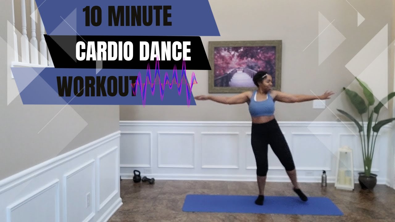 10 Minute Aerobic Cardio Dance Workout - YouTube