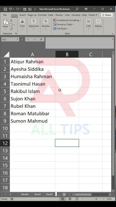 Auto Name Fitting In Excel Exceltech Exceltips Myexceltutor Reels Exceltricks Youtube