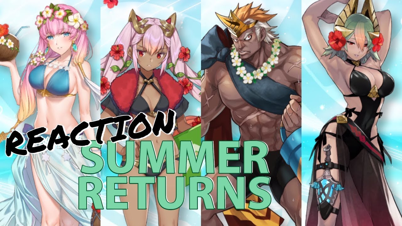 Laegjarn Just Got This Video Demonetized. Fire Emblem Heroes Summer Returns Reaction [FEH] - YouTube