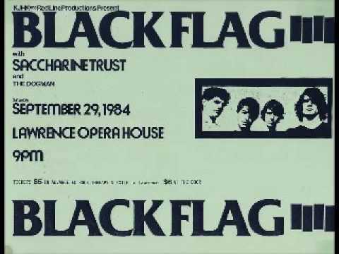 Black Flag - Live @ Lawrence Opera House, Lawrence, KS, 9/29/84 - YouTube
