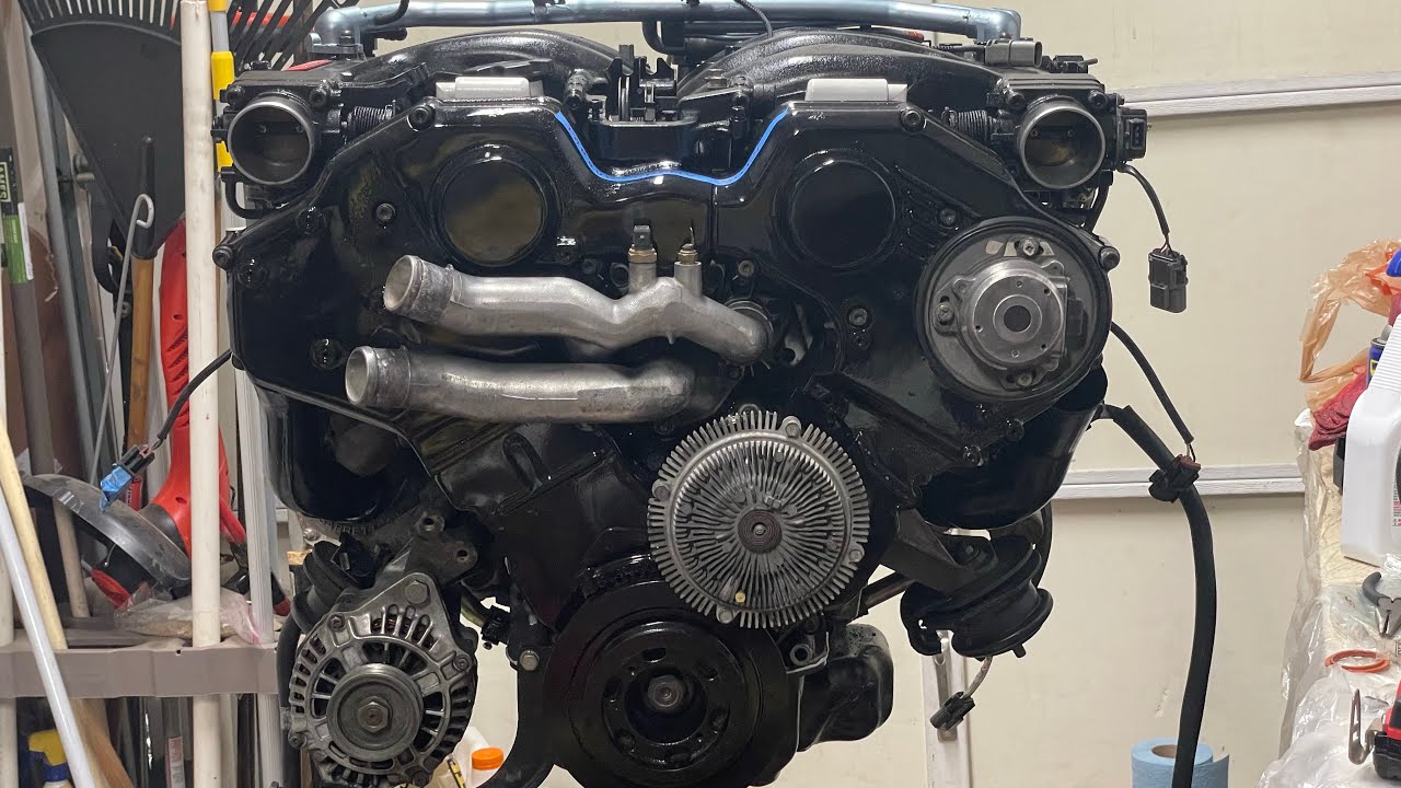300ZX TT Engine Swap Update! Car is broken! - YouTube