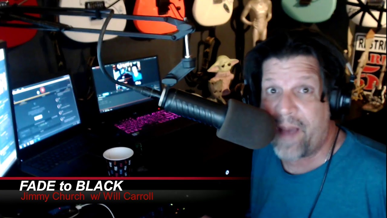 Ep. 1281 FADE to BLACK Jimmy Church w/ Will Carroll : Drummer for Death ...