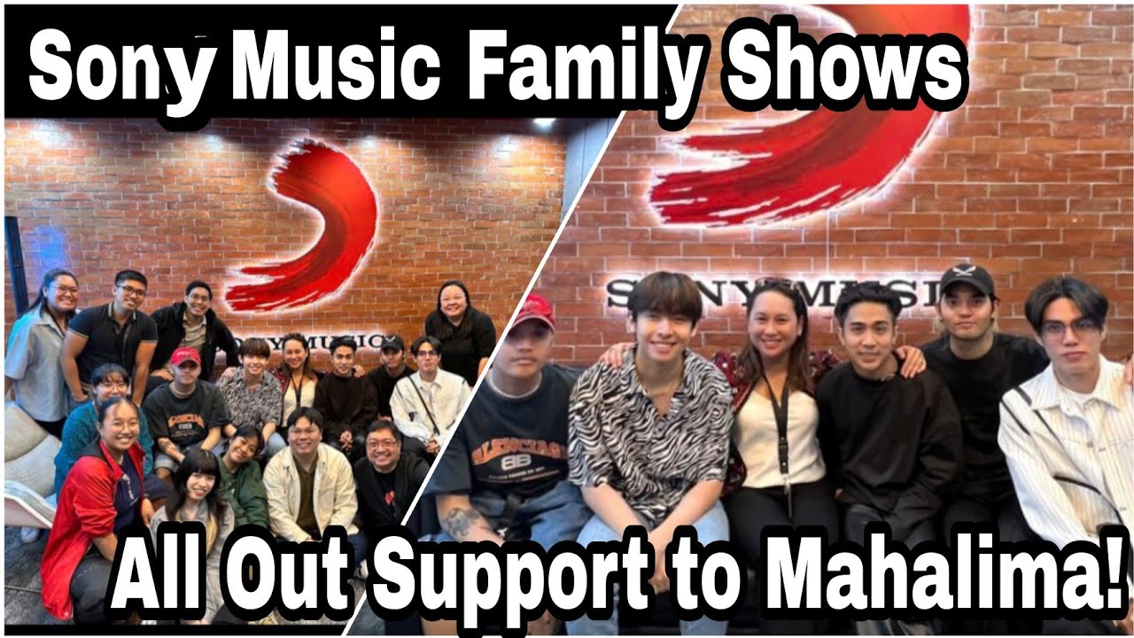 Mahalima with Sony Music Family! | Esbi Updates - YouTube